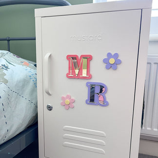Magnetic Locker Letters | Customisable | Rosie Meringue